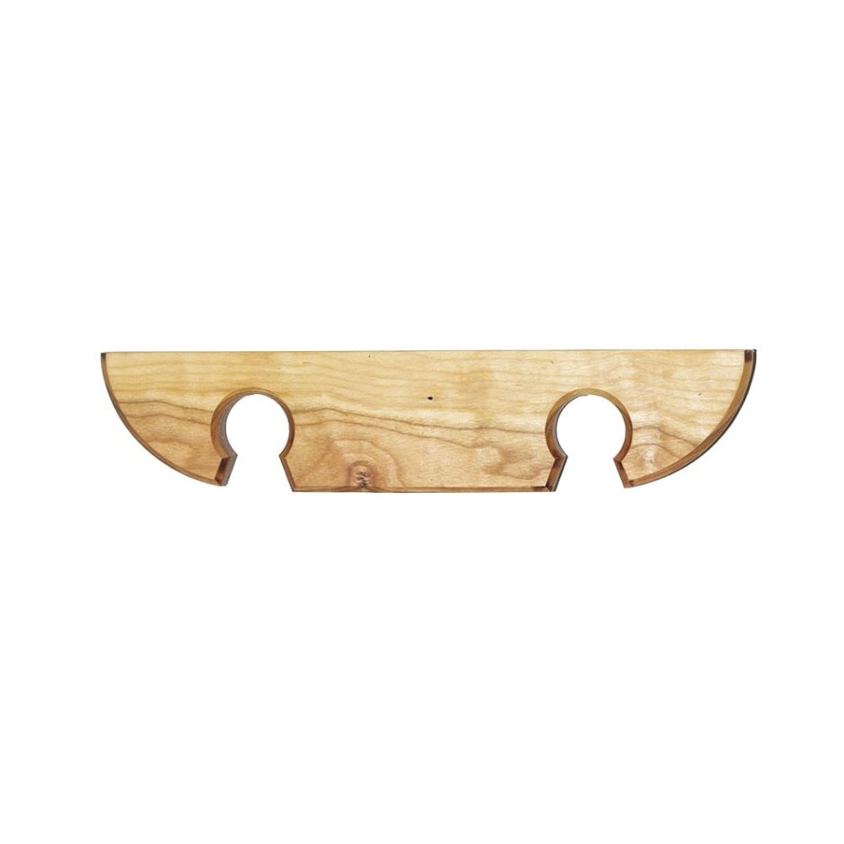 Haliburton Forest Double Simple Paddle Display Holder - Liv Outside